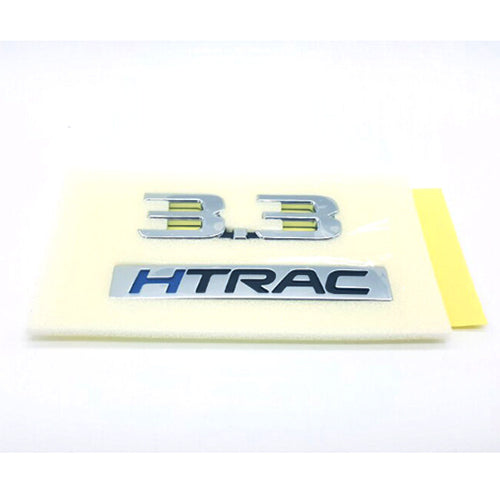 Genesis G80 2017 2018 2019 2020 Genuine 3.3 HTRAC Emblem Badge – motorialkorea.com