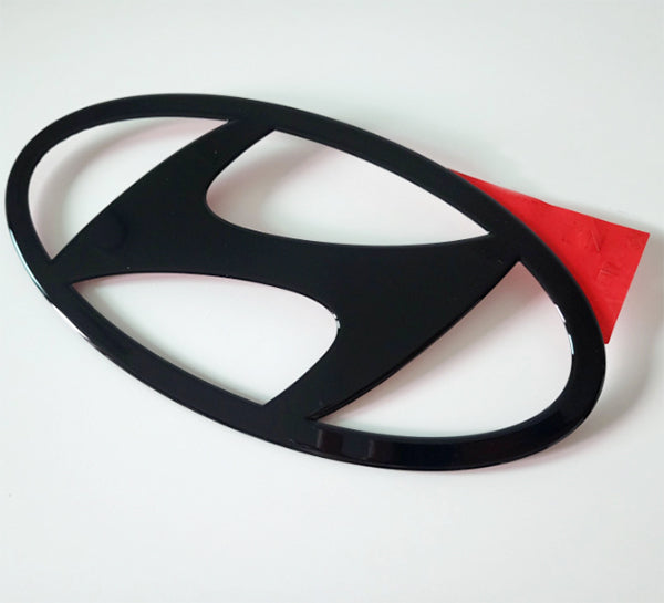 2024 HYUNDAI ELANTRA N Front & Rear Black High Glossy H LOGO Emblem 2p ...