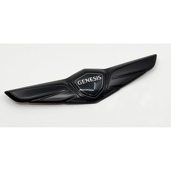 2022 2023 2024 Genesis GV70 High Glossy Black Front Hood Wing Emblem ...