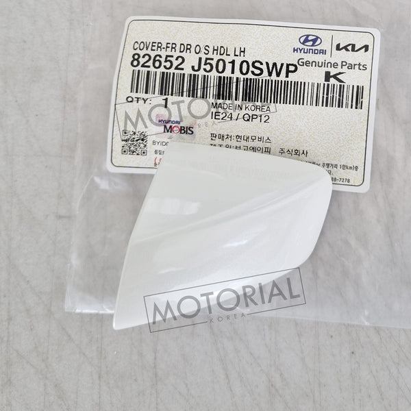 Front Left Driver Door Handle Cover White for 2018 2019 2020 2021 2022 ...