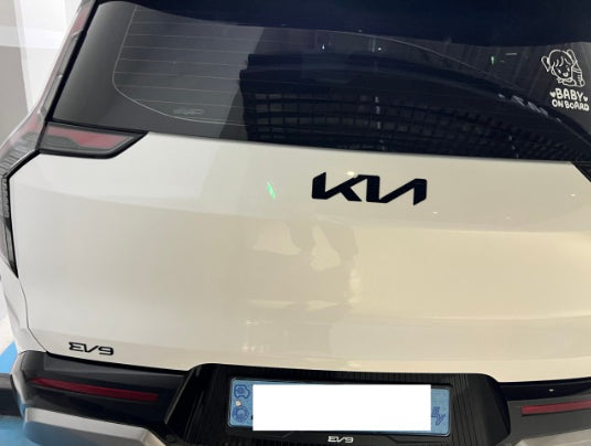 2024 2025 KIA EV9 High Glossy Black Front & Rear KIA EV9 Emblem 3pcs S ...