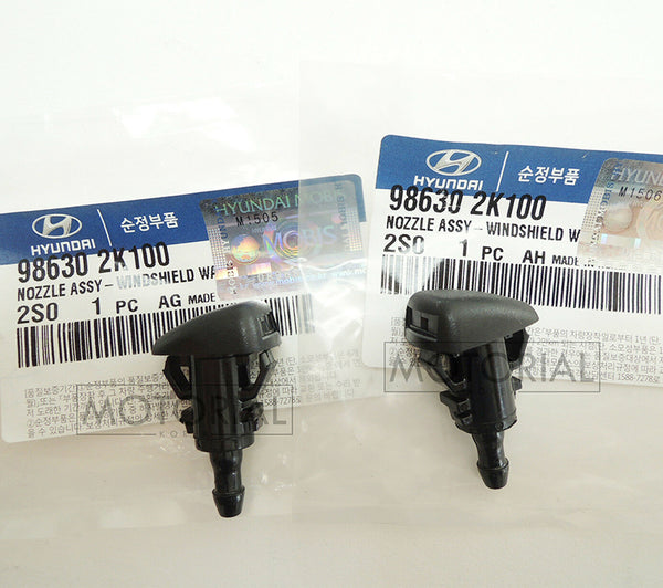 2017-2021 Hyundai KONA Genuine OEM Windshield Washer Nozzle 2pcs ...