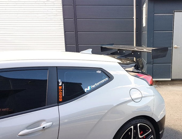 2019-2022 VELOSTER N Rear Carbon Fiber Spoiler DHL Shipping ...