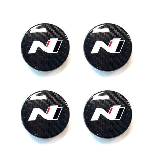 2021 2022 2023 Hyundai Elantra Sedan N Line Genuine OEM CFRP Wheel Cen ...